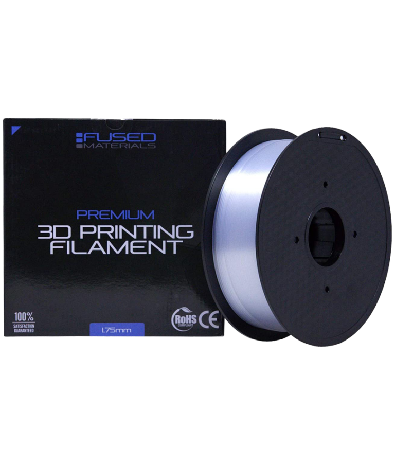 Fused Materials Transparent PC+ 3D Printer Filament – 1kg Spool, 1.75mm ...