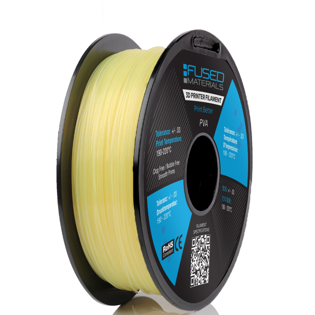 Fused Materials PVA Filament, 1.75mm 1.0kg – fusedmaterials.com