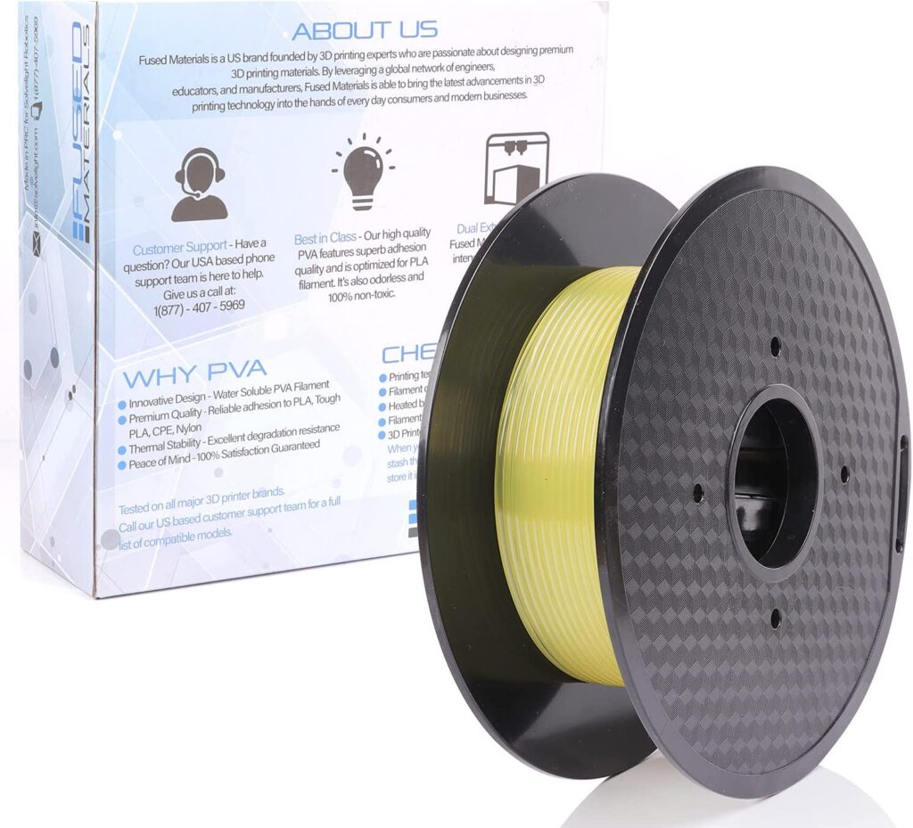 Fused Materials PVA Filament, 2.75mm 0.5kg – fusedmaterials.com